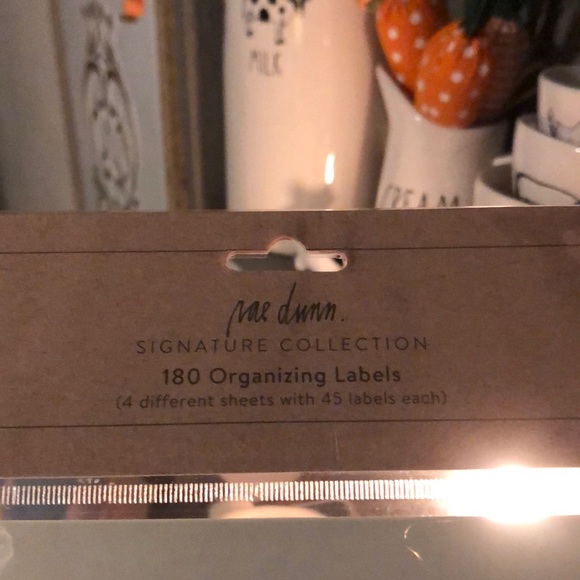Rae Dunn | Storage & Organization | Rae Dunn 8 Organizing Labels Tan ...